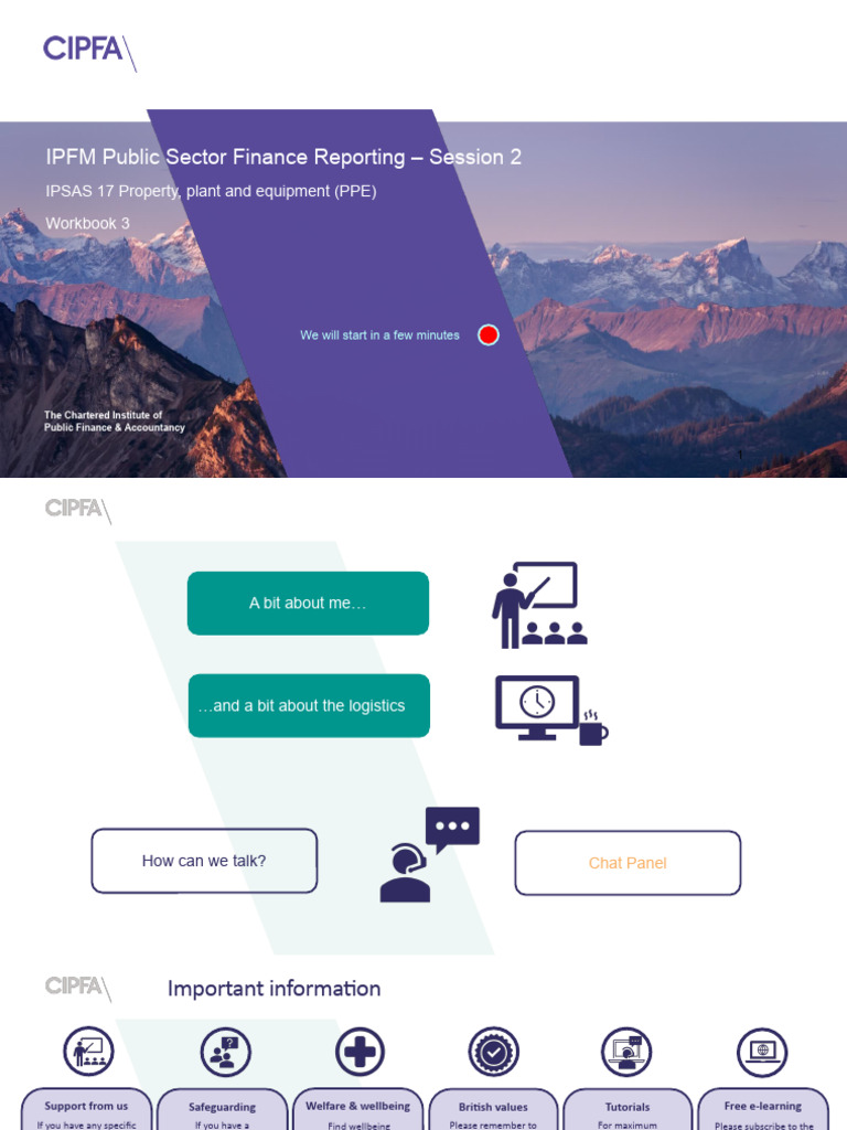CIPFA PPT Template NEW IPFM PSFR Session 2 | PDF | Book Value | Fair Value
