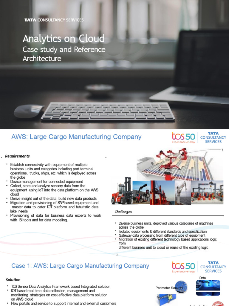 Cloud Analytics for Cargo Firms | PDF | Cloud Computing | Microsoft Azure