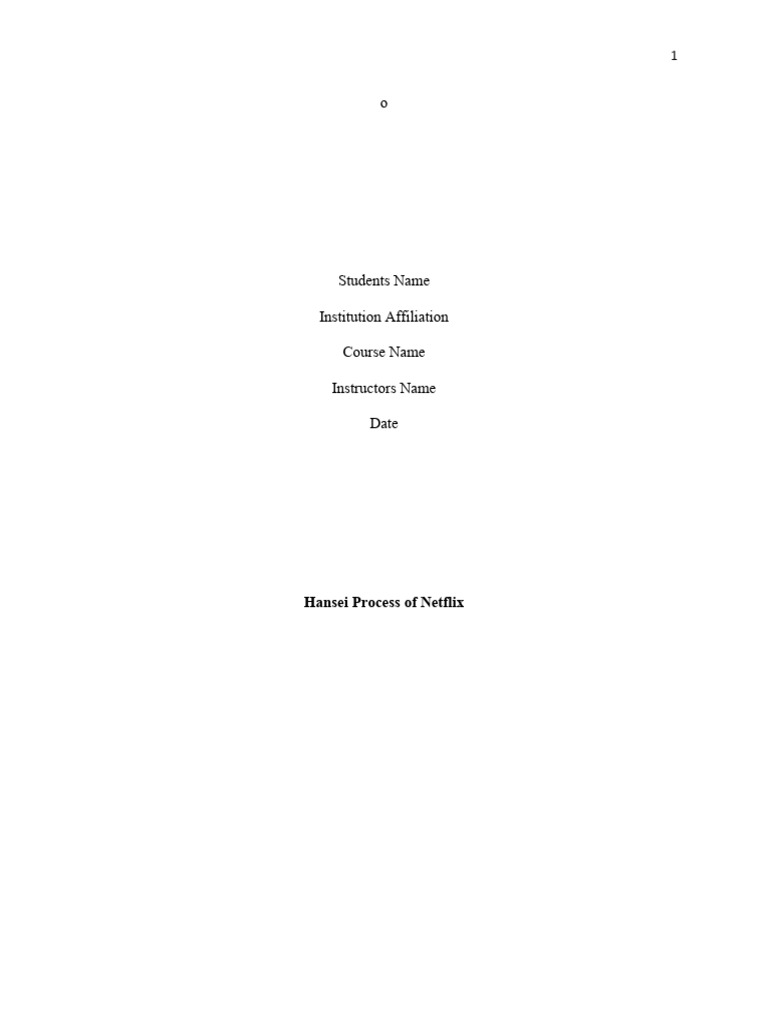 Hansei Process | PDF