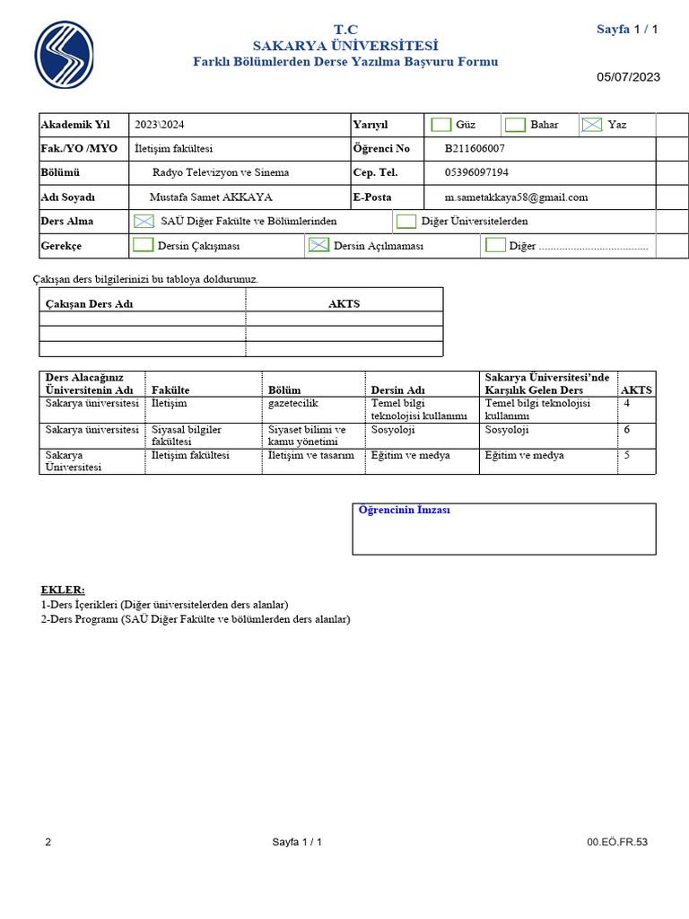 Samet Ders Yazılma | PDF