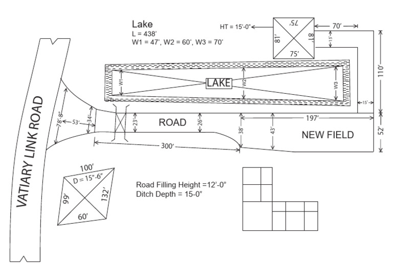 Cantonment Road Drawing | PDF