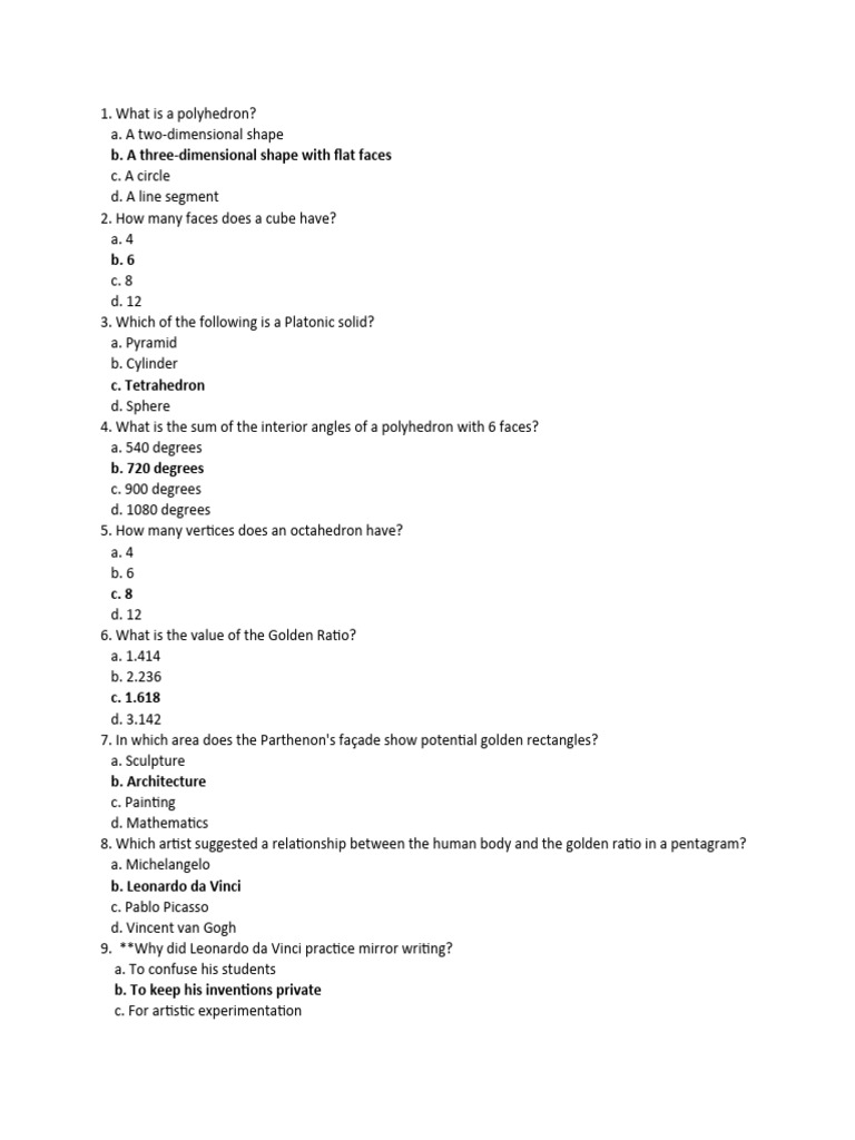 POINTERS-TO-REVIEW-FINAL-IN-MMW | PDF | Mathematics | Geometry