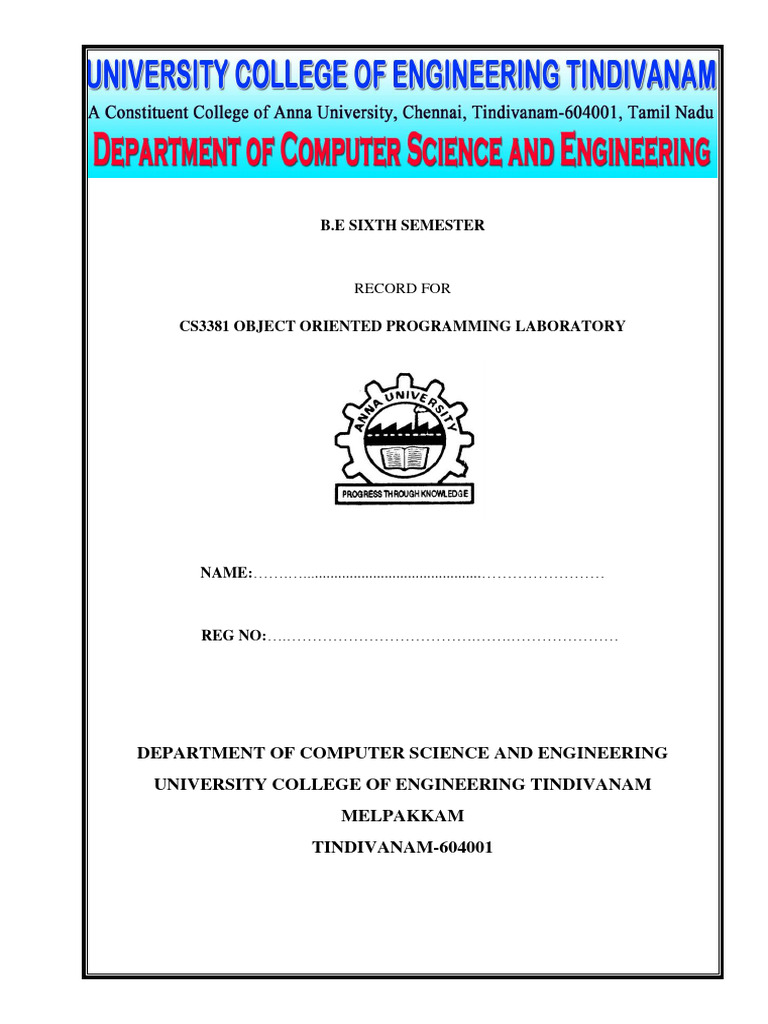 Oops Lab 2023 2024 Pdf Method Computer Programming Queue Abstract Data Type