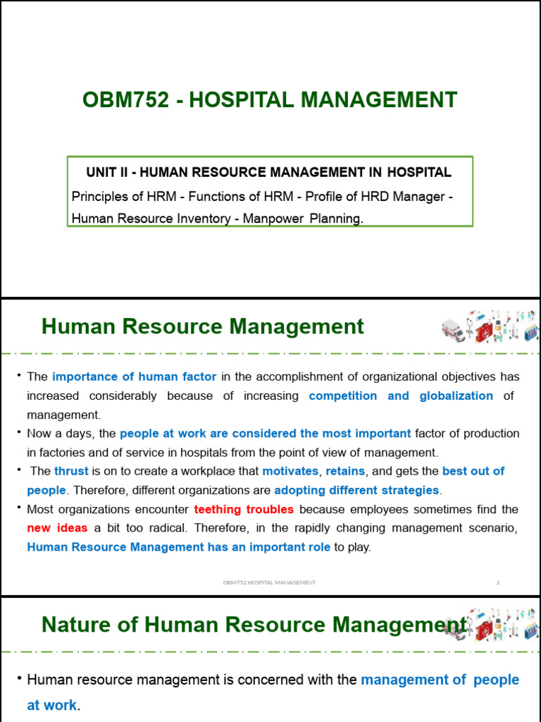 Obm752-Hm - Unit 2 | PDF | Human Resources | Human Resource Management