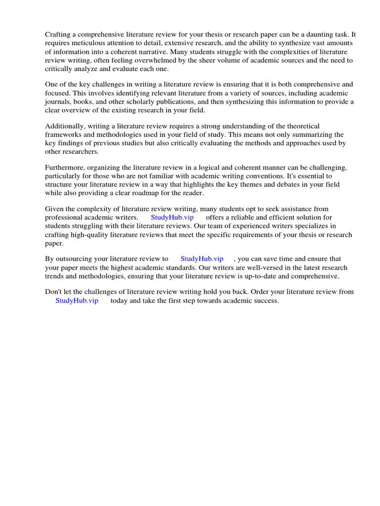 Sample Review of Related Literature and Studies Thesis | PDF | Thesis ...