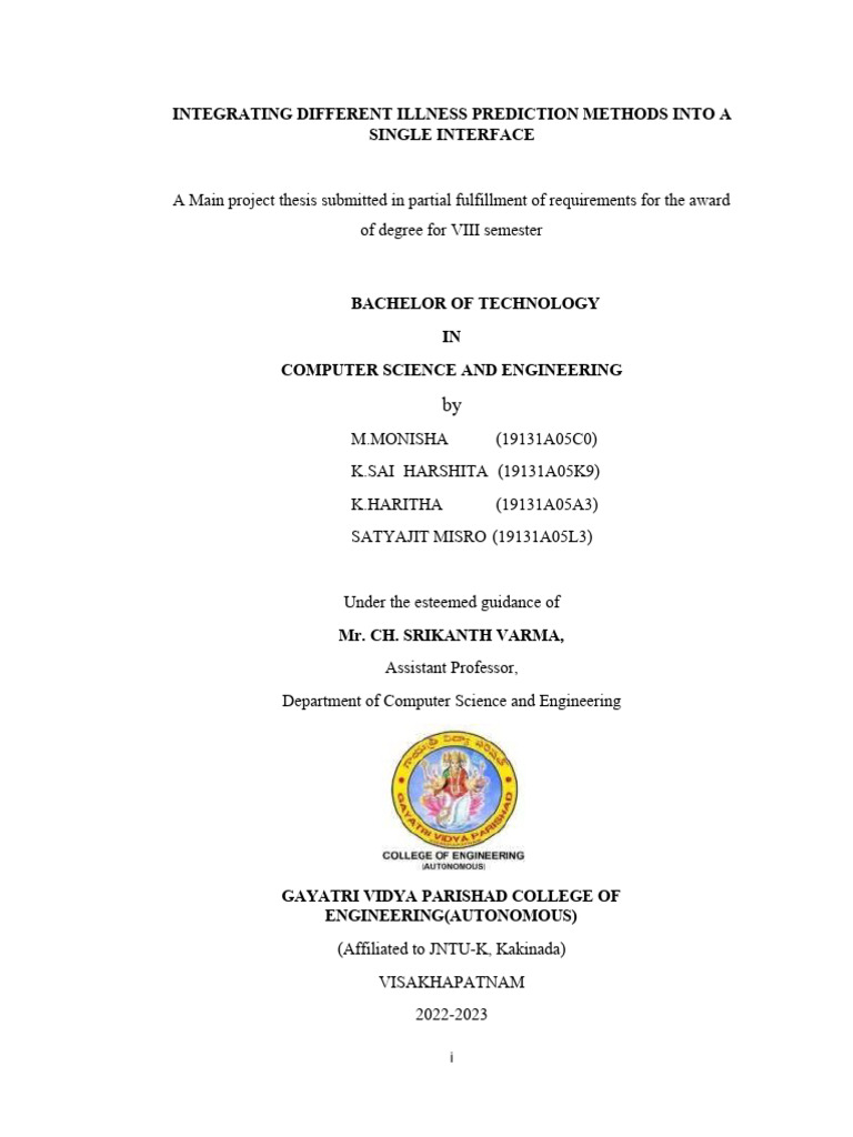 Batch - 47 - Documentation - 19131A05C0 MALLA MONISHA | PDF | Class (Computer Programming ...