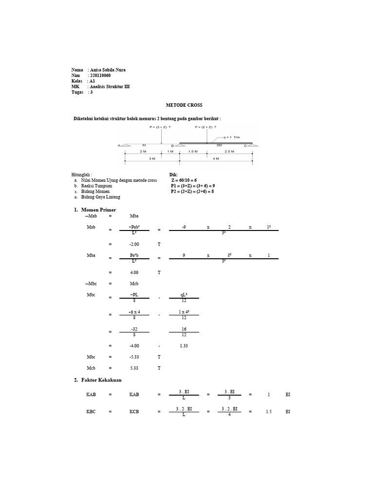 Tugas 3 Anstruk Iii | PDF