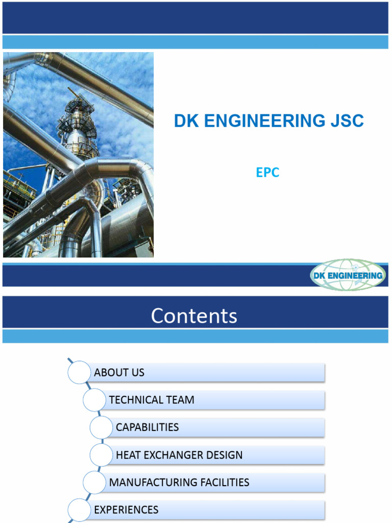 DKE Presentation R1.2023 | PDF | Heat Exchanger | Engineering