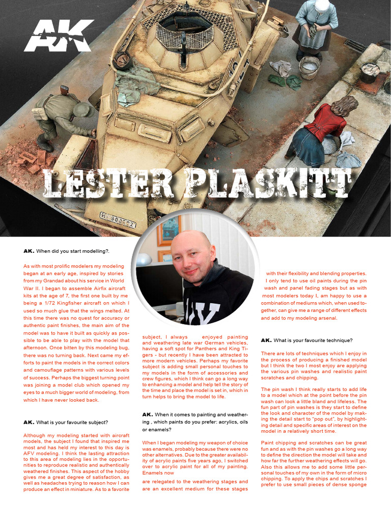 Ak Int Lester Plaskitt | PDF | Paintings