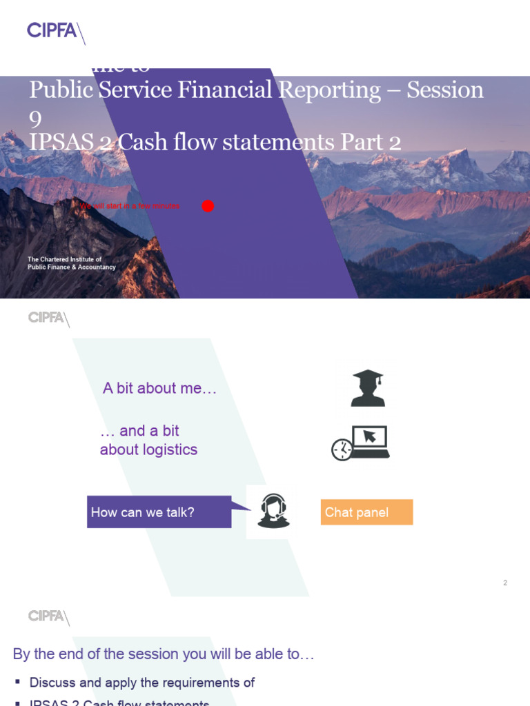 CIPFA PPT Template NEW IPFM PSFR Session 9 | PDF | Investing | Debt