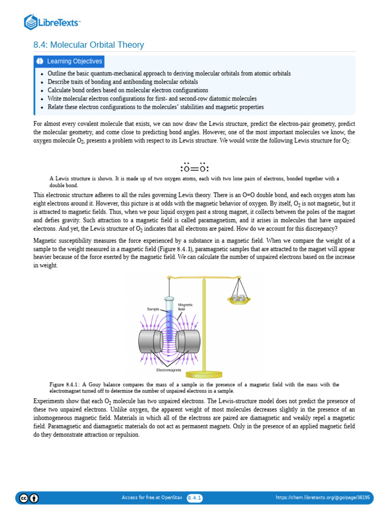 Molecular Orbital Theory Explained | PDF | Molecular Orbital | Covalent ...