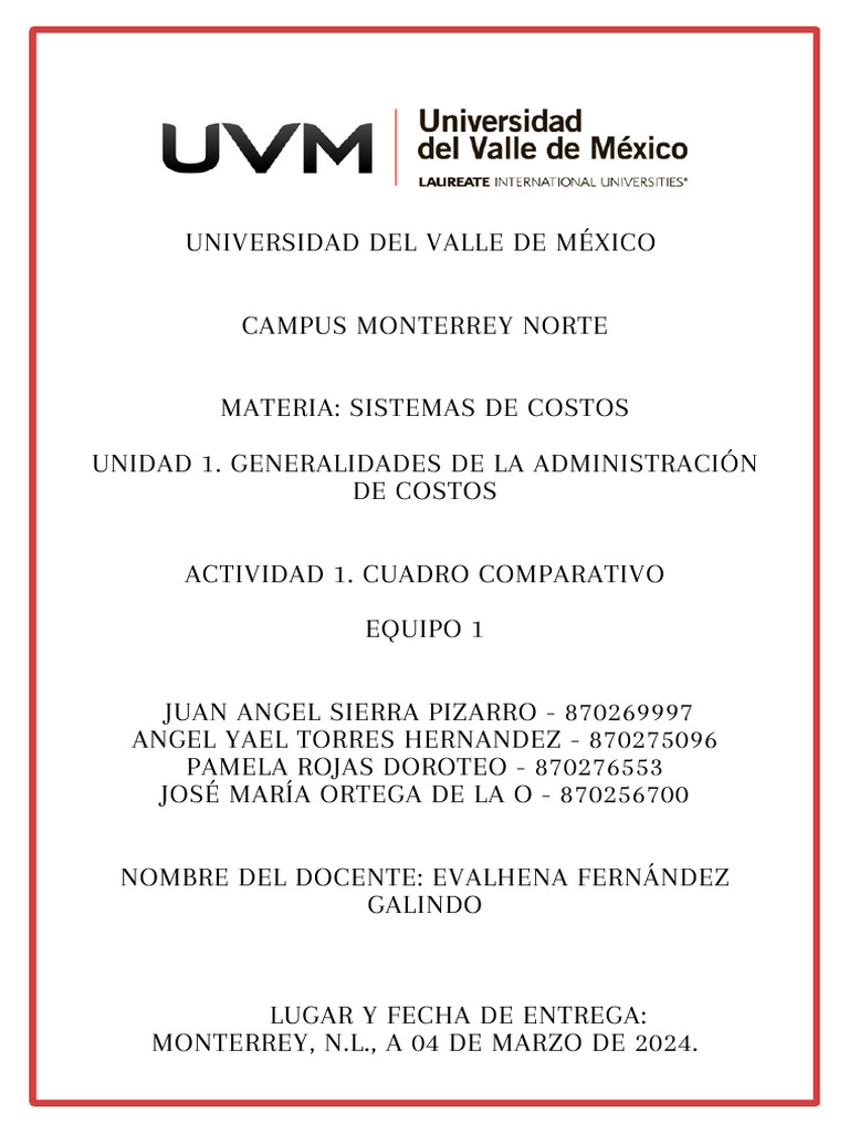 A1 - Ayth - Sistema de Costos | PDF | Business | Economias