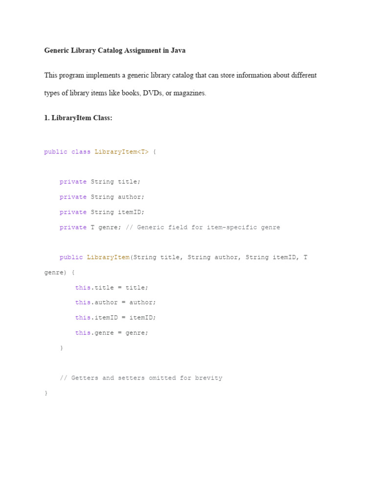 Assignment Unit 6 | PDF | Method (Computer Programming) | Systems ... Assignment Unit 6 | PDF | Method (Computer Programming) | Systems ...