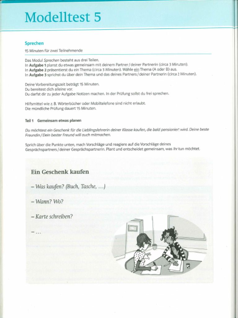 Dialog. Ein Geschenk Kaufen | PDF
