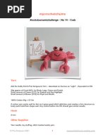 Metapod Amigurumi Pattern 1-1 | PDF | Crochet | Yarn