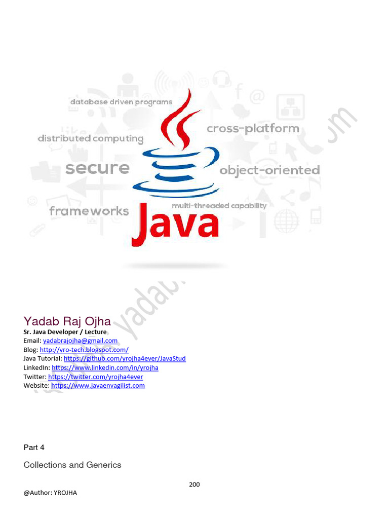 Java Collections and Generics Guide | PDF | Boolean Data Type | Computer Programming