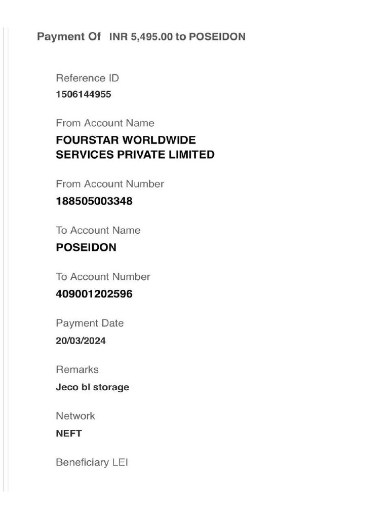 Jeco Ground Rent Charges Payment | PDF