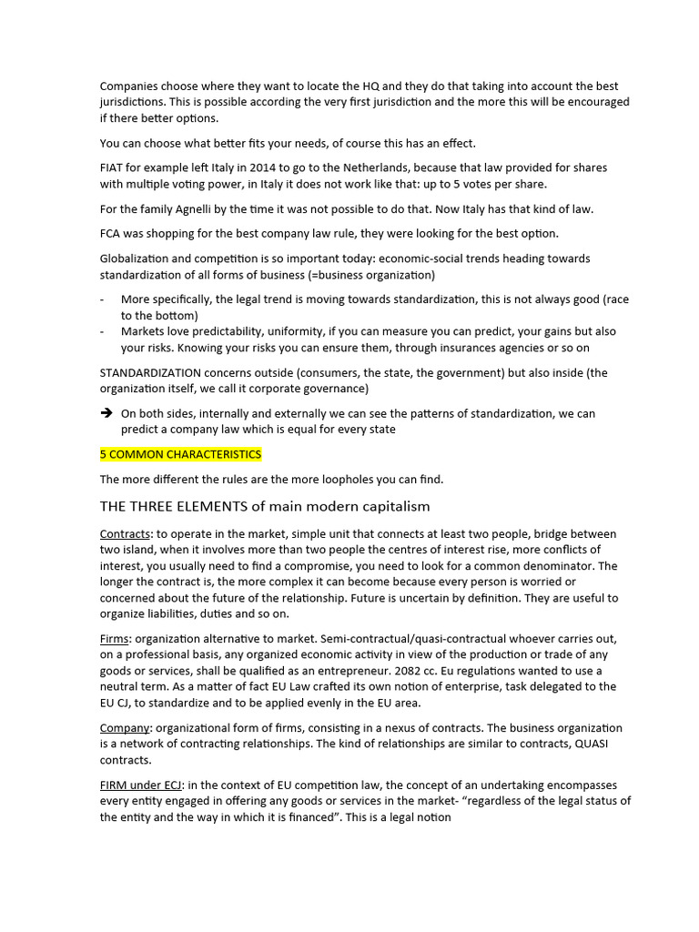 2nd Lesson International Business & Contract Law | PDF ...