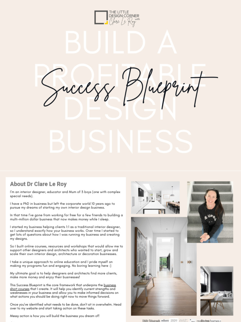 Success Blueprint | PDF | Brand | Pricing