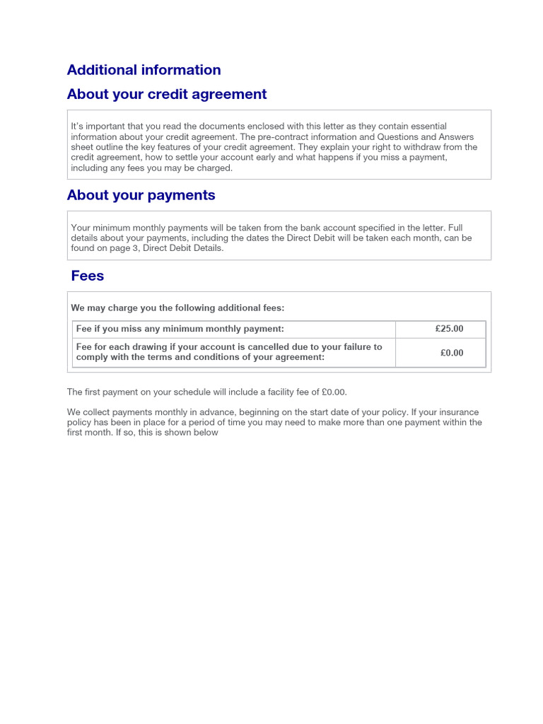 Essential Information | PDF | Credit Card | Finance & Money Management