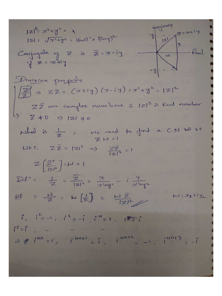 Module 1 Complex Analysis | PDF