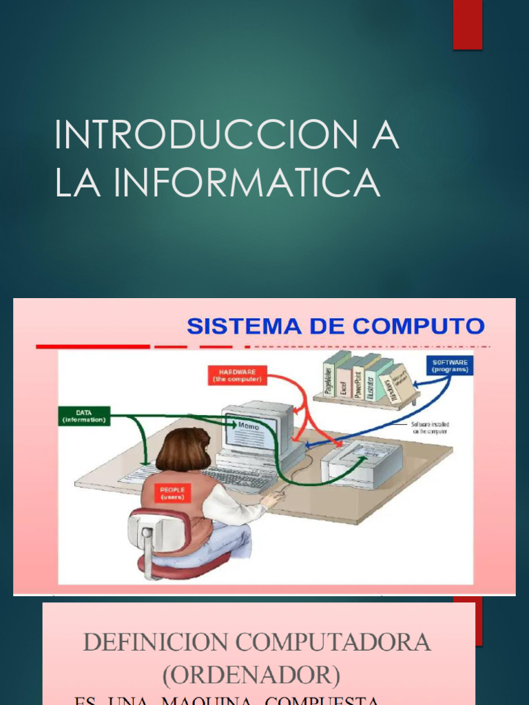 Tema 1 - Introduccion A La Informatica | PDF | Hardware de la computadora | Periférico