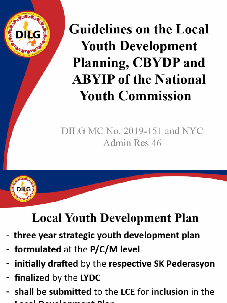 Guidelines On The Local Youth Development Planning | PDF | Policy | Capacity Building