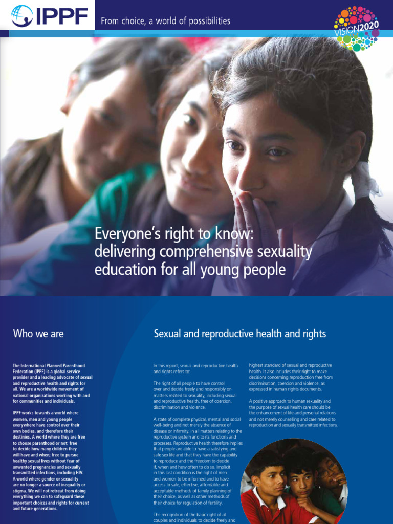 Ippf Cse Report Eng Web | PDF | Sex Education | Human Sexuality