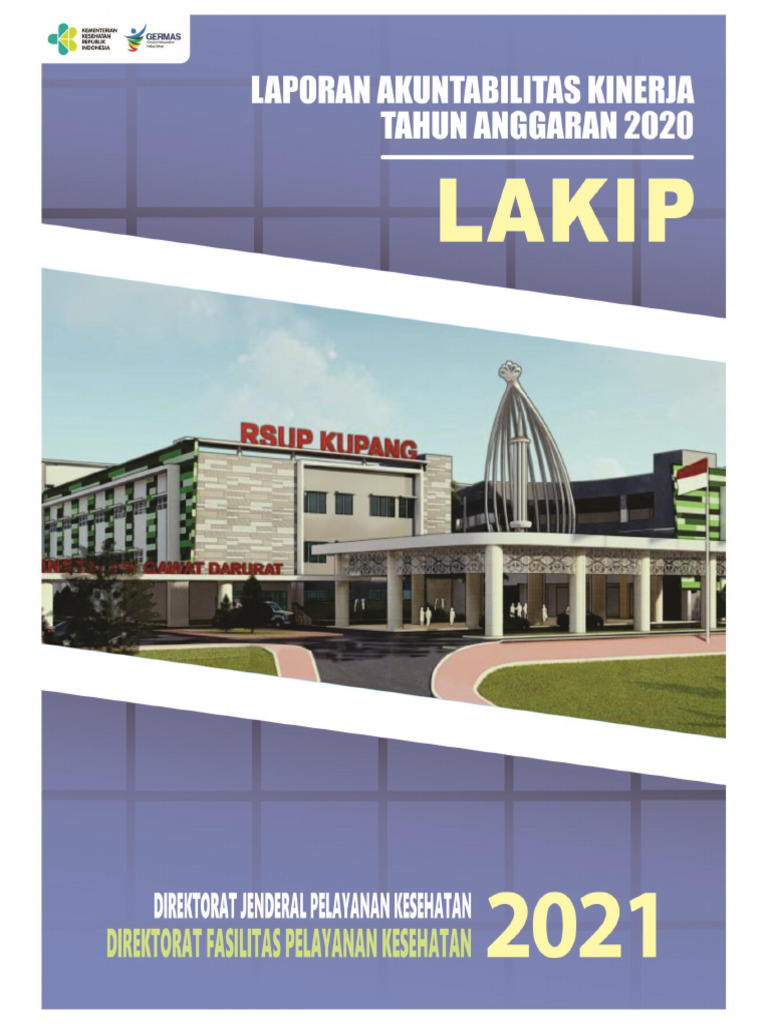 Direktorat Fasilitas Pelayanan Kesehatan Lakip 2020 | PDF | Bisnis