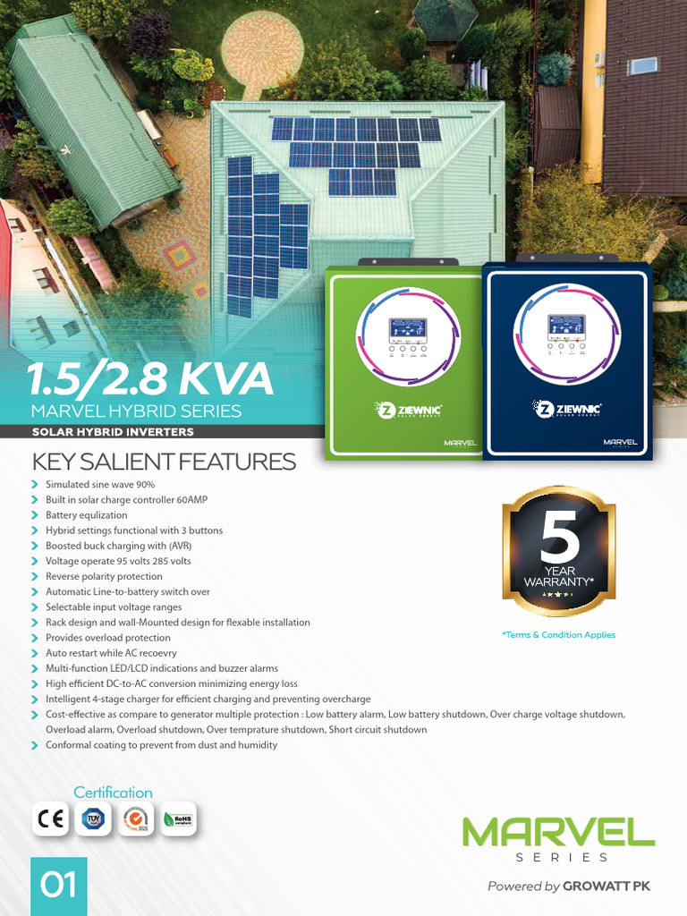 1.5 & 2.8 Kva Marvel Series-1 - Fh4be5oz | PDF | Alternating Current ...