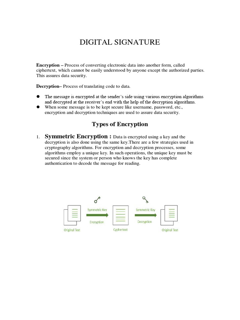 Digital Signature | PDF | Public Key Cryptography | Key (Cryptography)