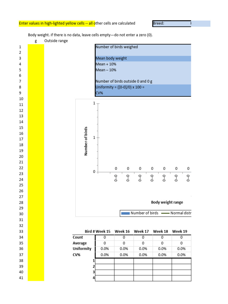 Bw Calc Eng Metric | PDF | Mean
