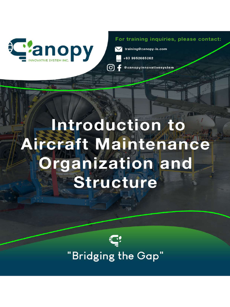 01 Canopy Innovative System - Introduction To Aircraft Maintenance and Structure Handout | PDF ...