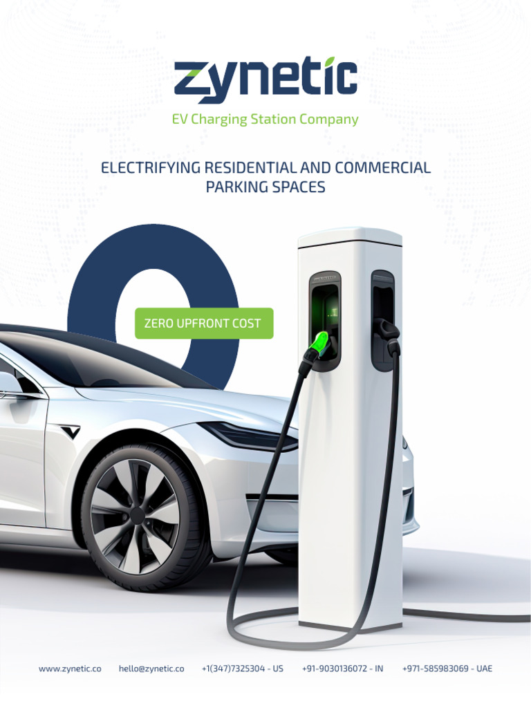Zynetic Booklet | PDF | Electric Vehicle | Climate Change Mitigation