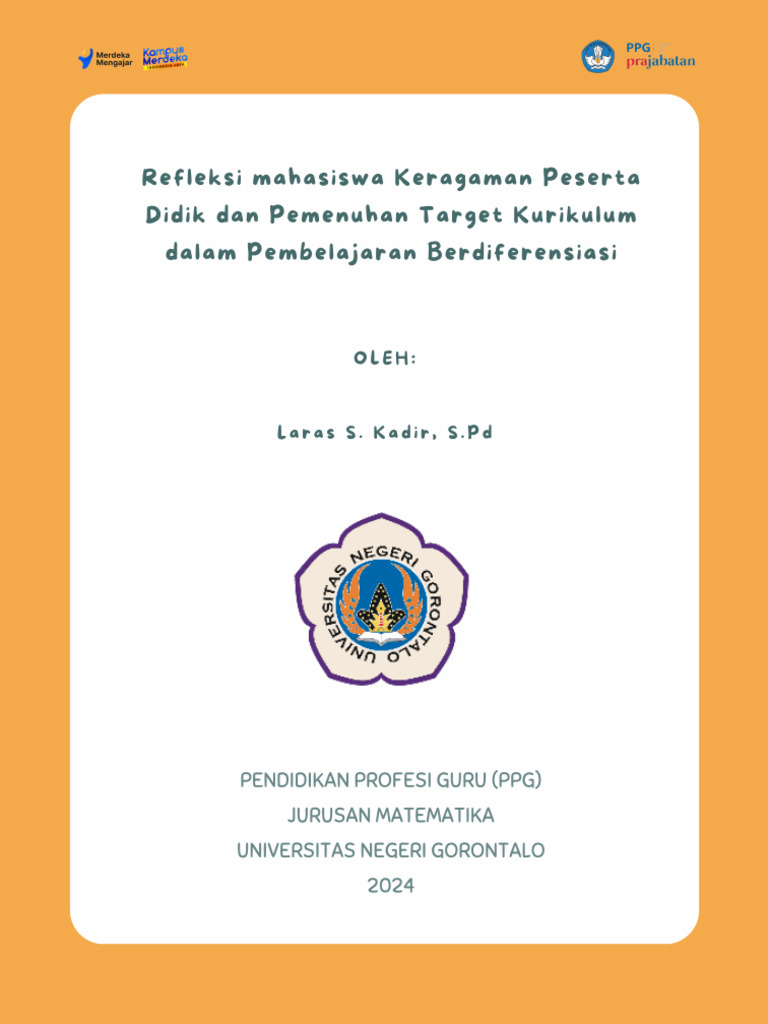 Uts Pembelajaran Berdiferensiasi | PDF