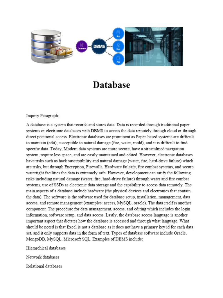 DD Database Design Objective A Strand I-IV | PDF | Databases | Relational Database