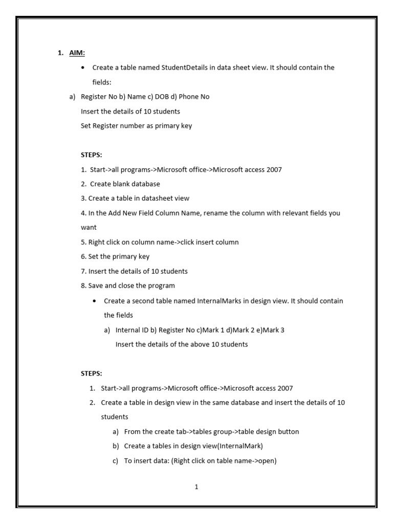 Dbms Programs | Download Free PDF | Databases | Table (Database) Dbms Programs | Download Free PDF | Databases | Table (Database)