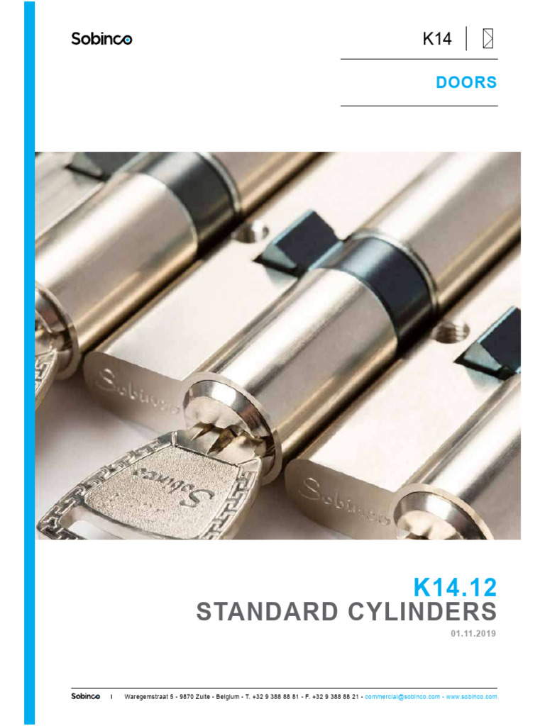 Standard Cylinders: Doors | PDF