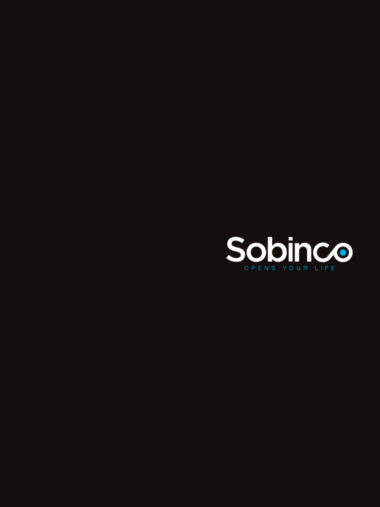 Sobinco Corporate Brochure Eng LR | PDF | Window | Door