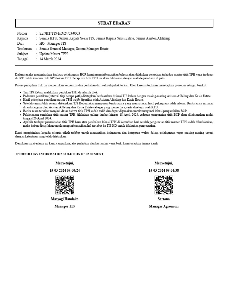 Update Master TPH | PDF | Teknologi & Rekayasa