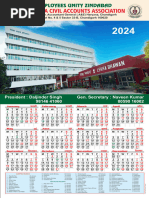 NHAI - Table Calendar - 2025 High Resolution | PDF