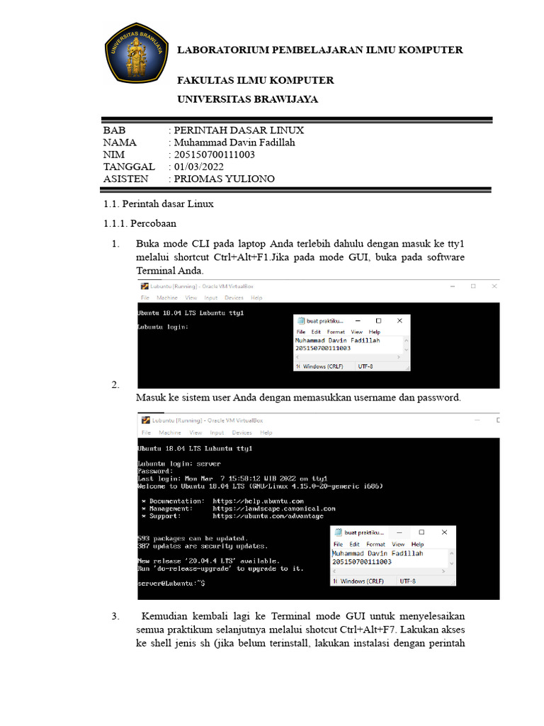 Bab1 Muhammad Davin Fadillah 205150700111003 | PDF