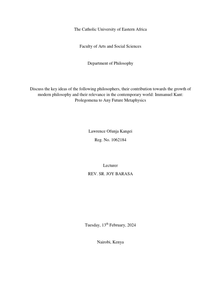 B-PHL 302-2_CLASSICAL_MODERN_PHILOSOPHY-ASSIGNMENT_2024 | PDF | Immanuel Kant | A Priori And A ...