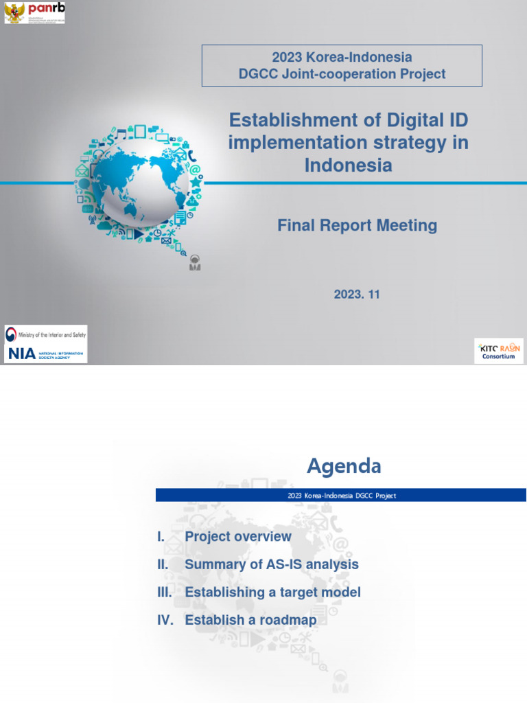 2023 KOR-Indonesia DGCC Target_model_and_Road_map_Digital ID_v0.94_2023.11.30 | PDF ...