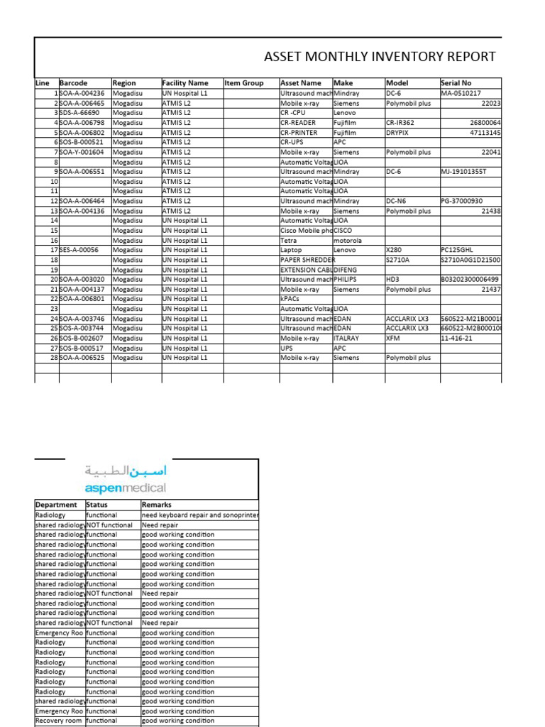 Radiology Asset List Jan-2024 | PDF Radiology Asset List Jan-2024 | PDF
