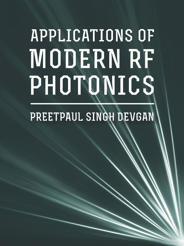 Applications of Modern RF Photonics | PDF | Optical Fiber | Photonics