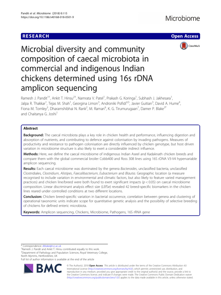 mikrobiol | PDF | Microbiota | 16 S Ribosomal Rna