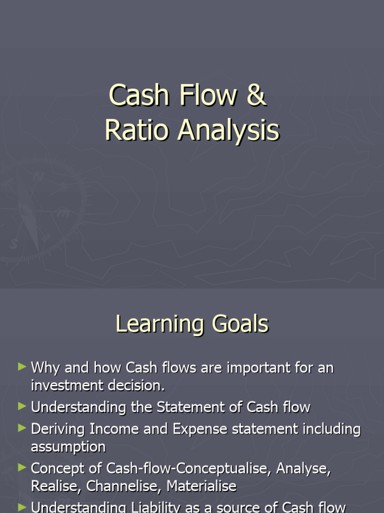 Cash Flow & Ratios | Download Free PDF | Investing | Debits And Credits