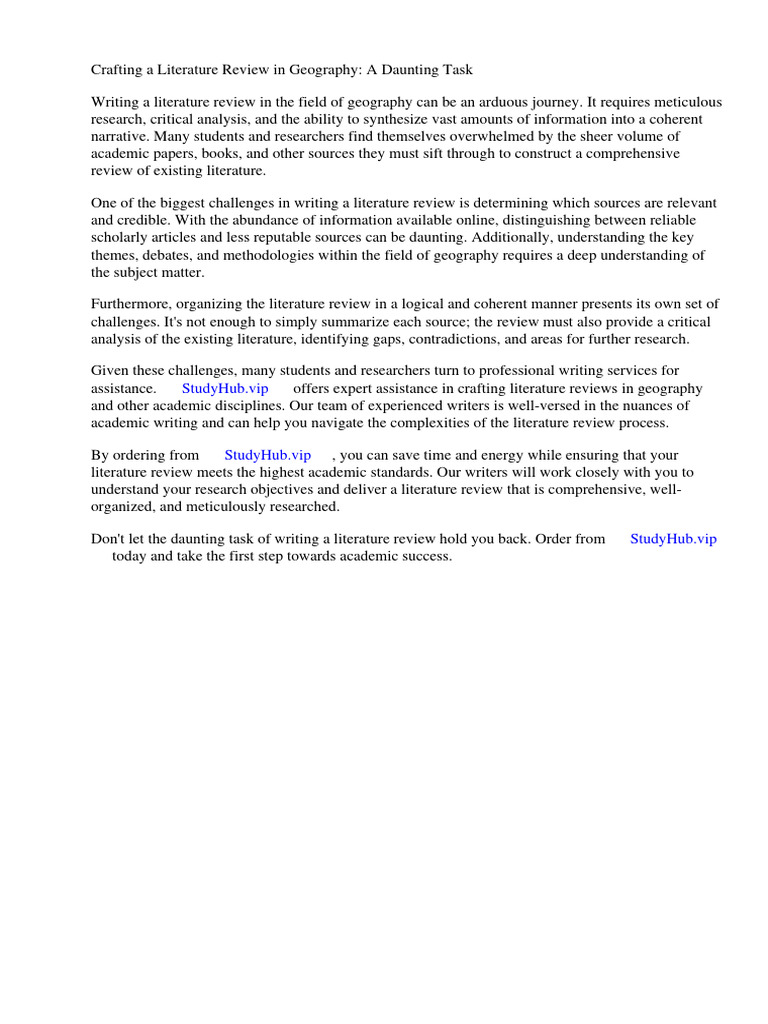 Literature Review Geography | Download Free PDF | Geography | Cartography Literature Review Geography | Download Free PDF | Geography | Cartography