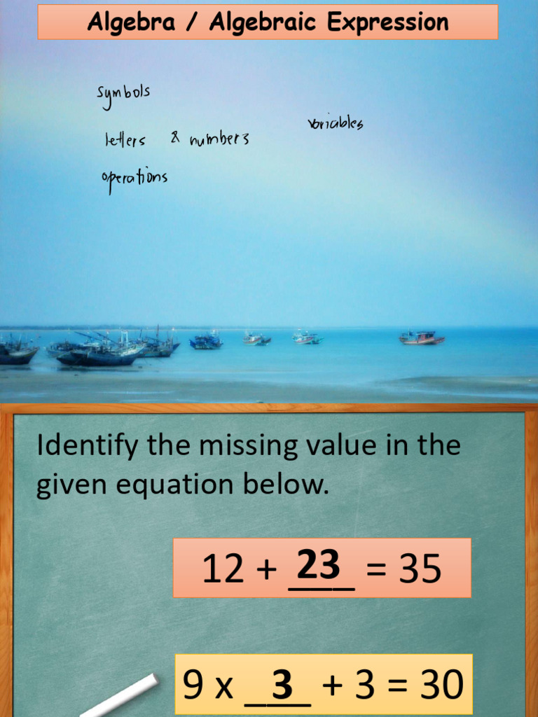 Algebraic Expression - OLF | PDF | Algebra | Variable (Mathematics)